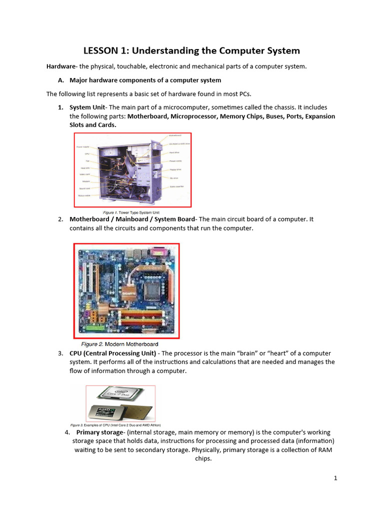 Lesson 1 Understanding Computer Concepts Als | PDF | Computer Data ... Lesson 1 Understanding Computer Concepts Als | PDF | Computer Data ...