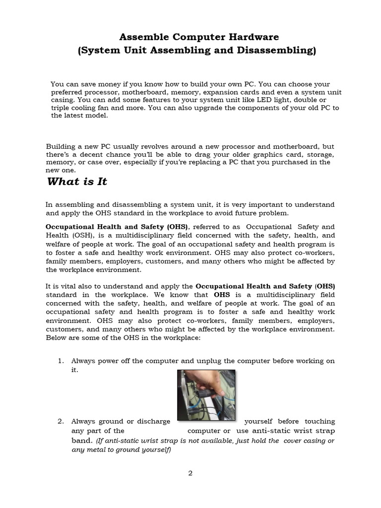 Assemble-Disassemble Css Als | PDF | Computer Data Storage | Hard Disk Drive