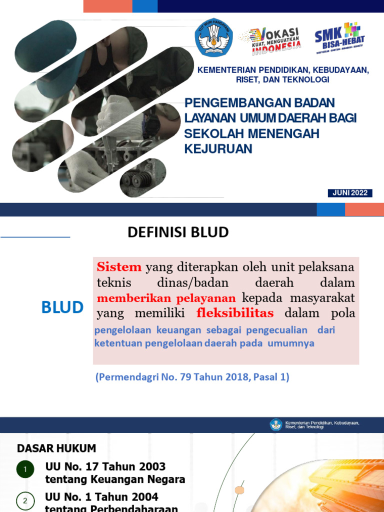 Pengembangan BLUD untuk SMK | PDF