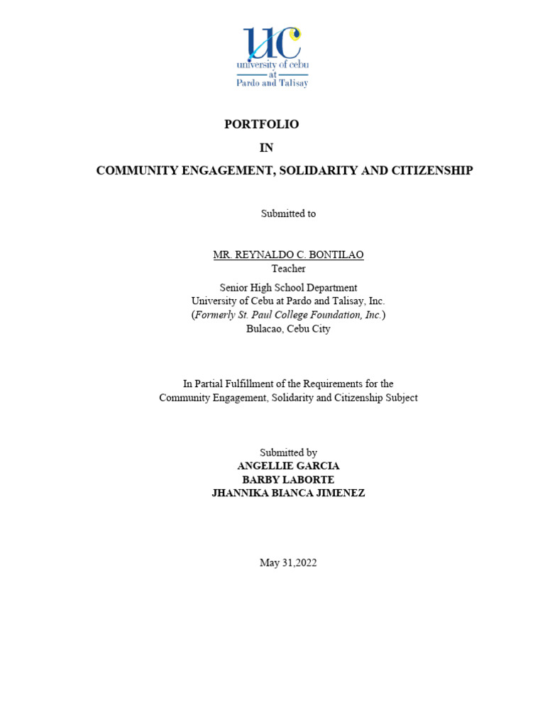 Community Profile of Barangay Mohon | PDF | Community | Poverty