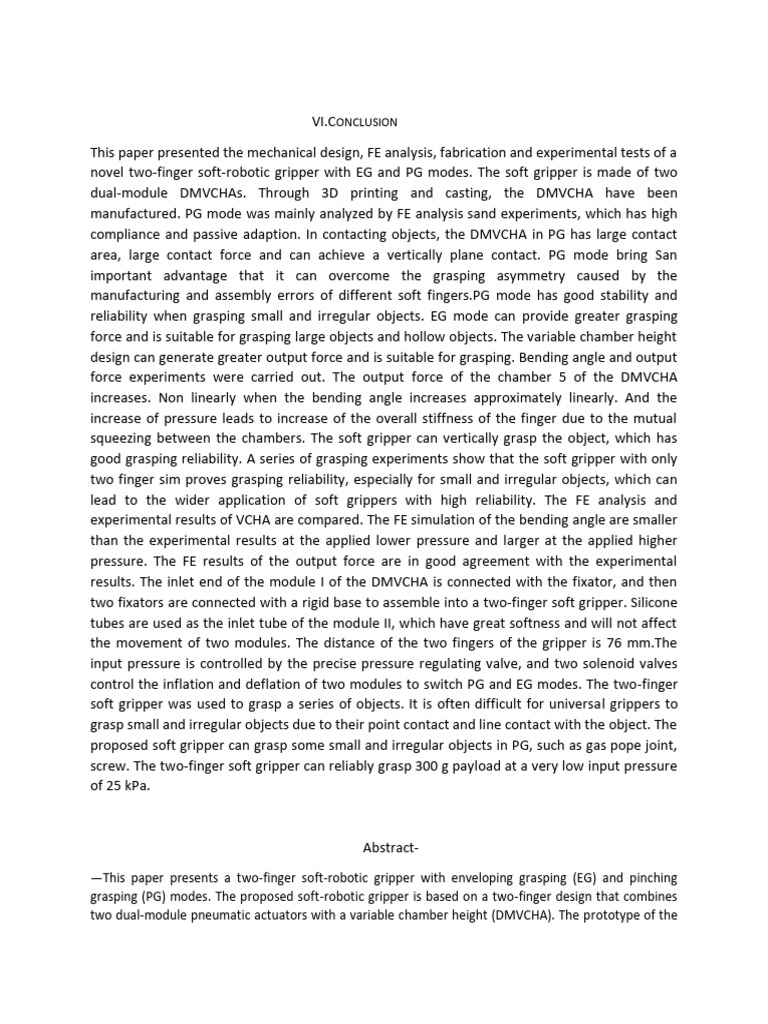 Gripper Hand Paper | PDF