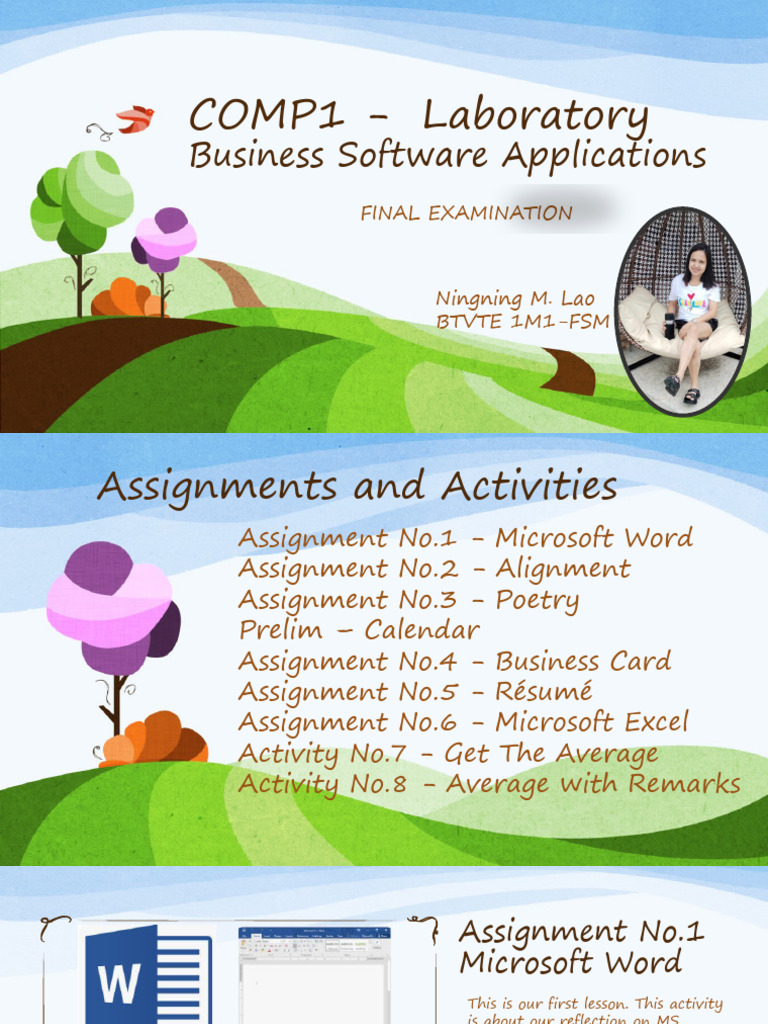Business Software Application | PDF | Microsoft Word | Microsoft Excel
