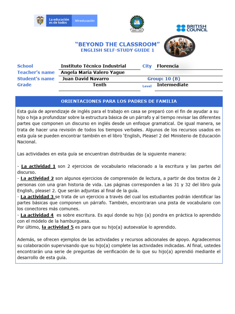 ENGLISH First Guide | PDF