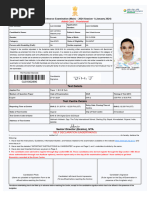 Nptel Hall Ticket | PDF | Identity Document