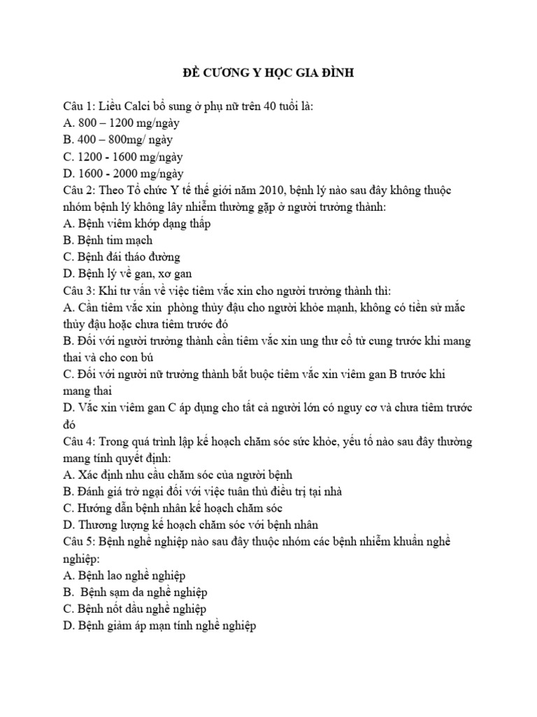 De Cuong Yhgd Ydk | PDF