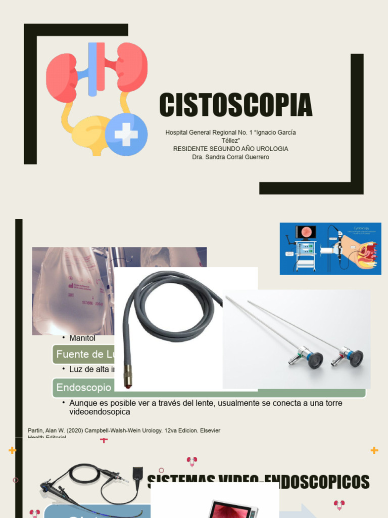 Cistoscopia (1).pptm | PDF | Especialidades Medicas | Medicina CLINICA