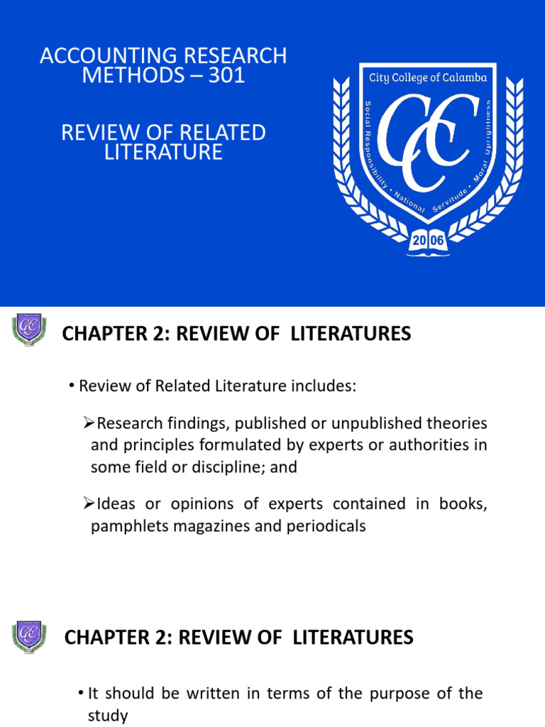 5.1 ARM301 RRL Lesson1 RelevantLiteratureSources | PDF | Data | Evaluation