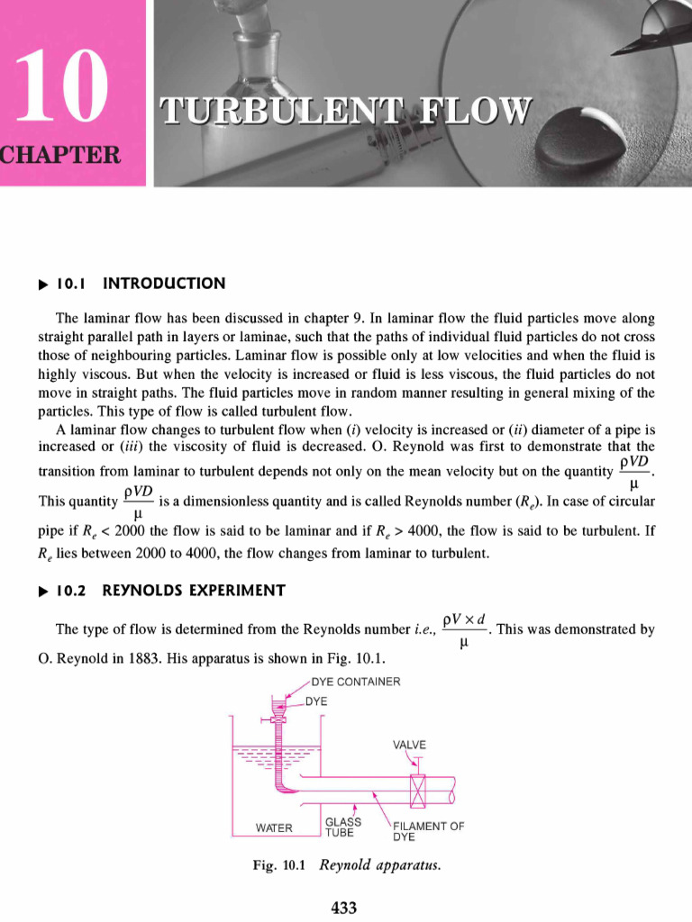 Turbulent Flow | PDF