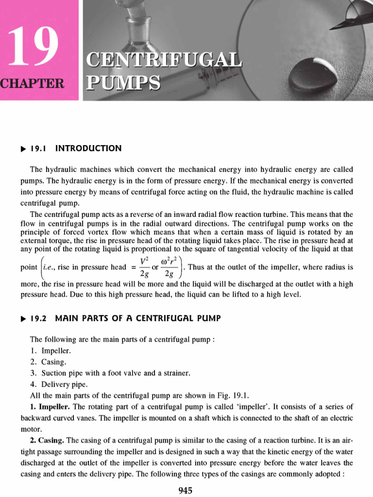 Centrifugal Pumps | PDF