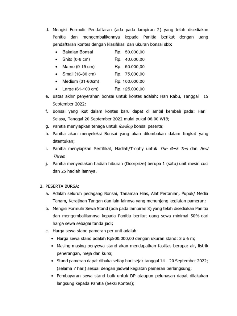 Proposal Bonsai - 2 | PDF | Teknologi & Rekayasa