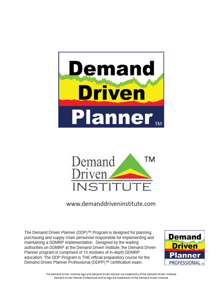 Demand Driven Planner Participant Guide | PDF
