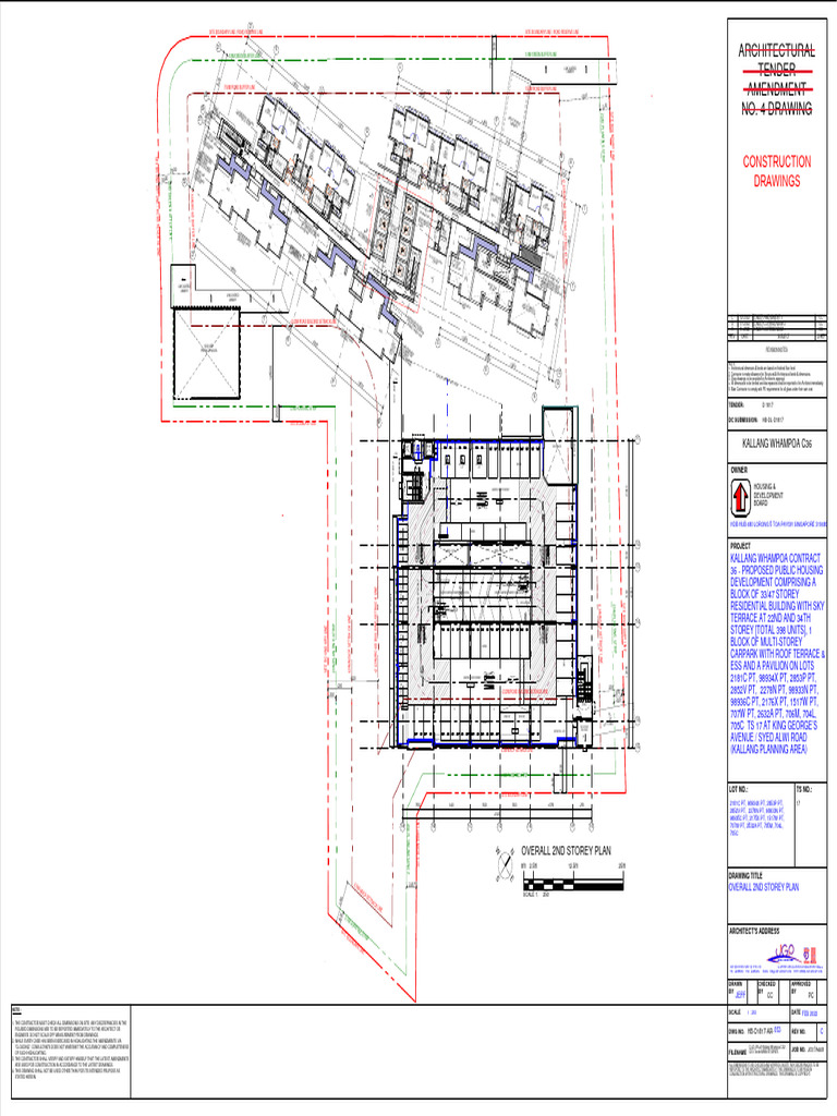 Architectural Tender Amendment No. 4 Drawing: Construction Drawings | PDF