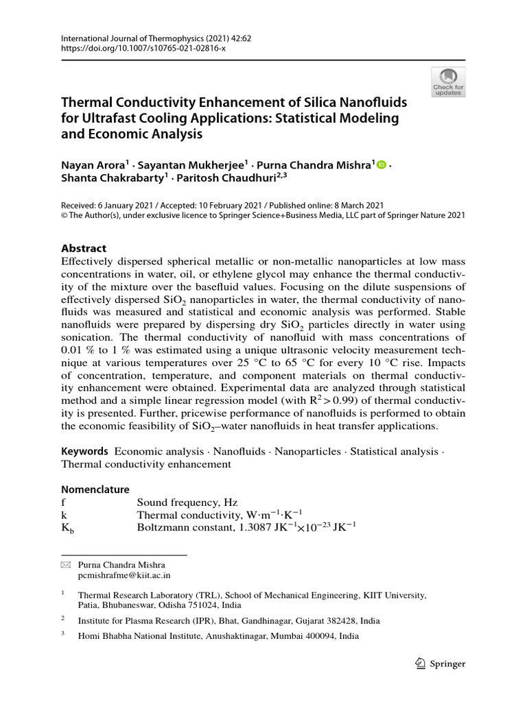 Thermal Conductivity Apparatus 2 | PDF | Errors And Residuals | Mean Squared Error