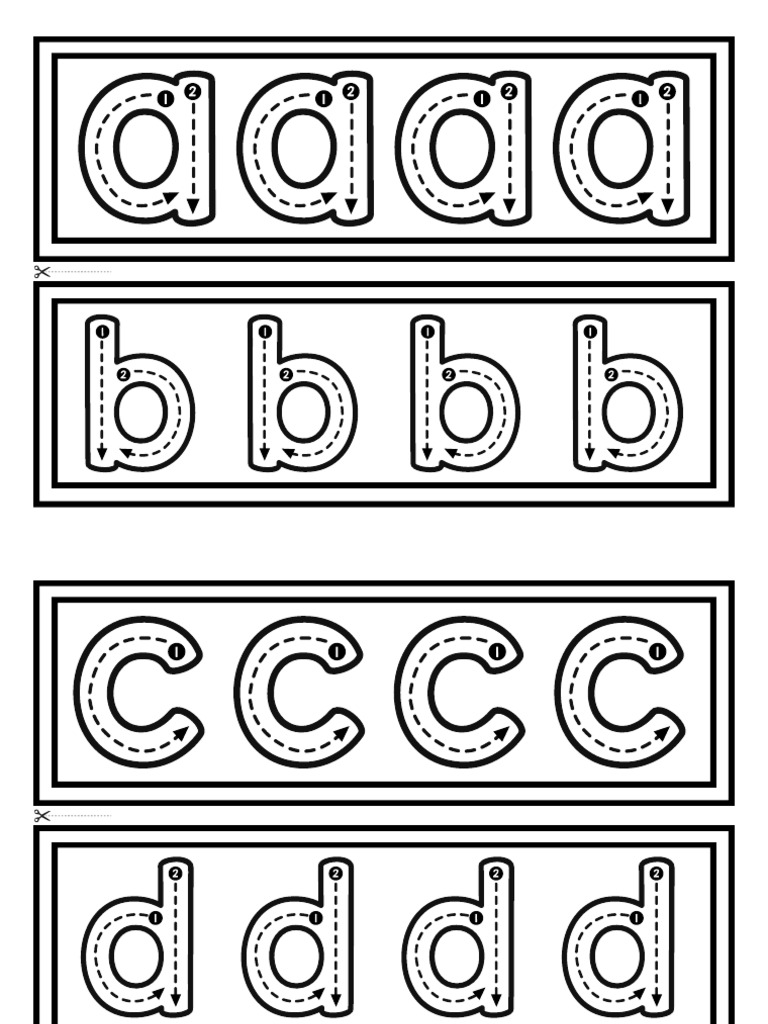 Alphabet Formation | PDF