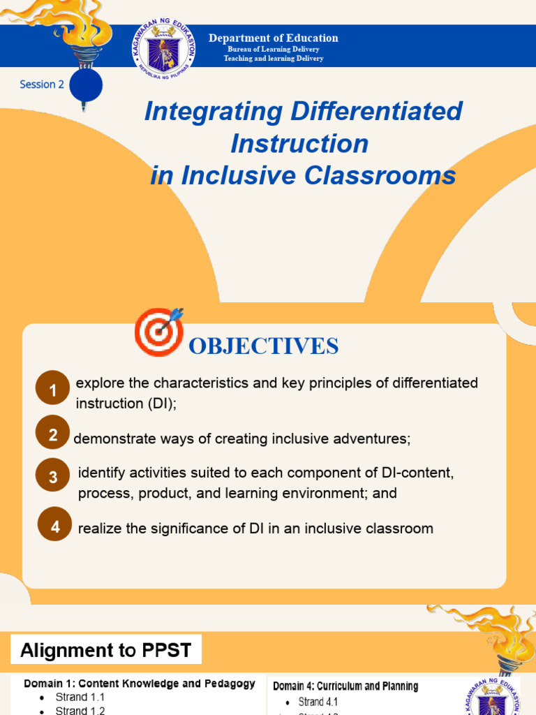 Integrating DI in Inclusive Classrooms | PDF | Differentiated Instruction | Learning