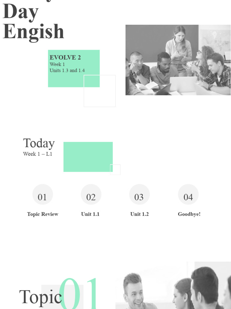 EVOLVE 2 - Week 1 L1 | PDF | Language Families | Human Communication