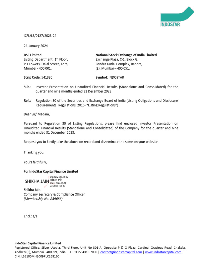 Indostar Capital Fin | PDF | Securitization | Leverage (Finance)