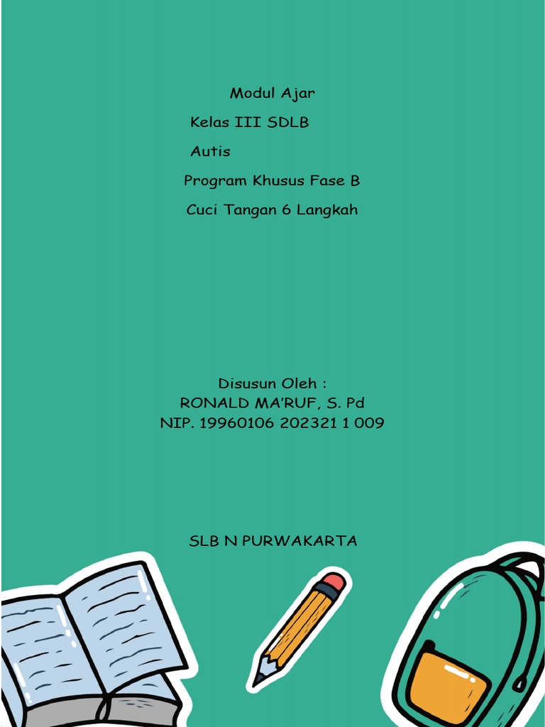 MODUL AJAR AUTIS KELAS III FASE B | PDF