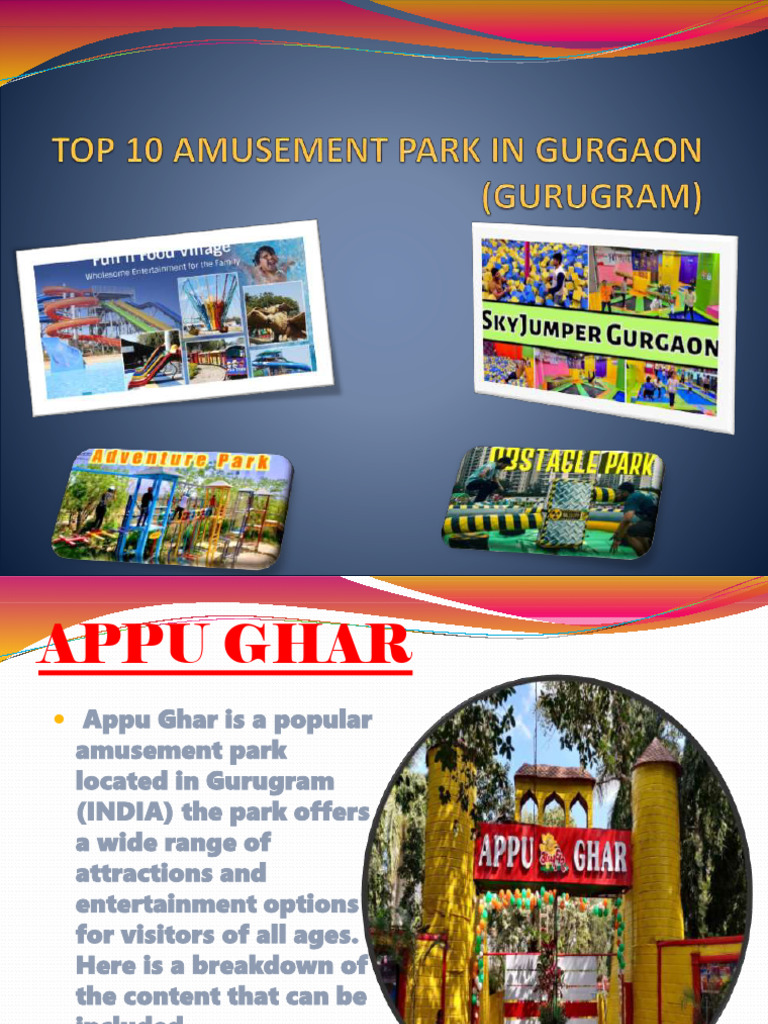 Top 10 Amusement Park in Gurgaon | PDF | Amusement Park Top 10 Amusement Park in Gurgaon | PDF | Amusement Park