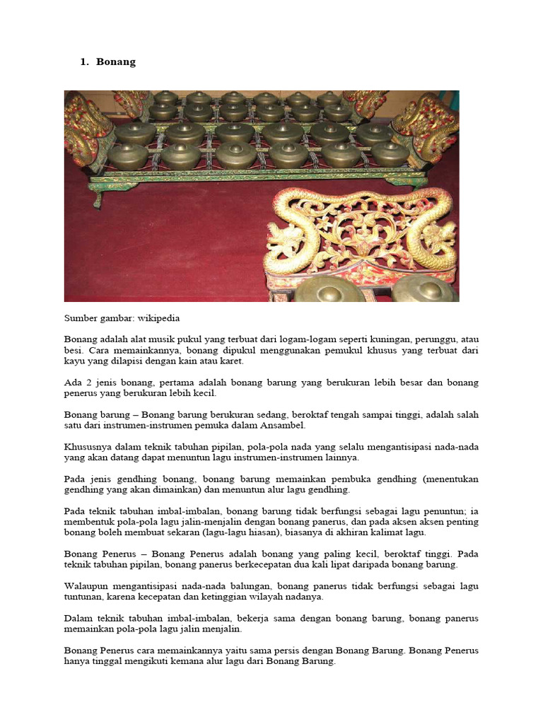 GAMELAN | PDF | Art