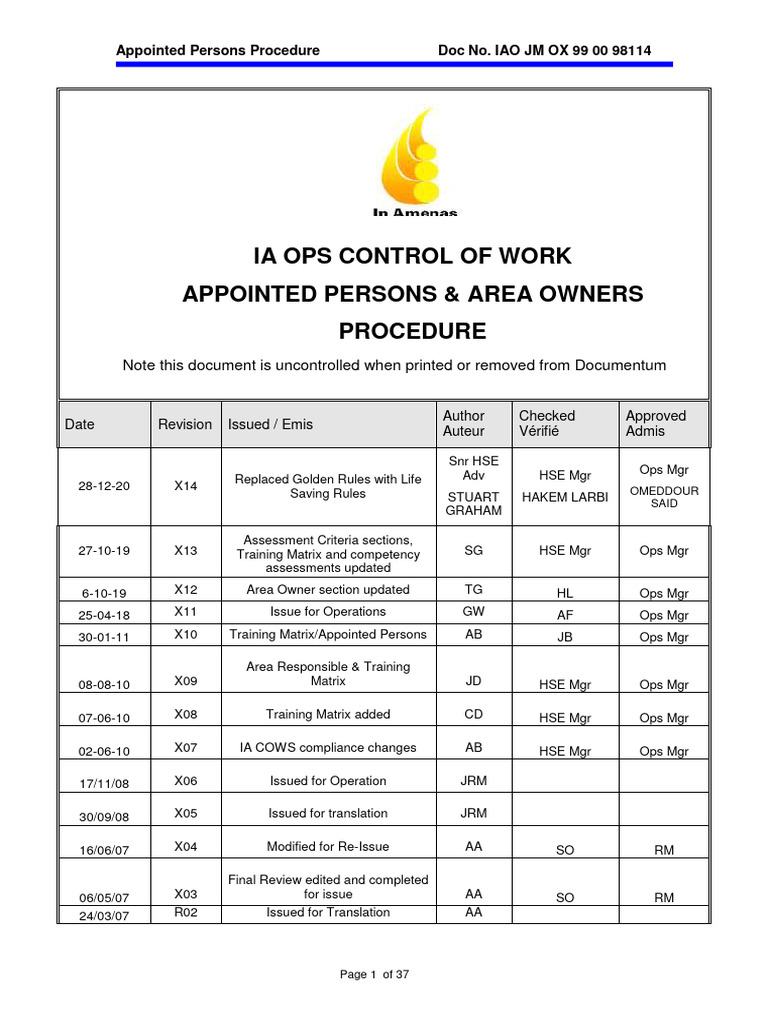 Apointed Person | PDF