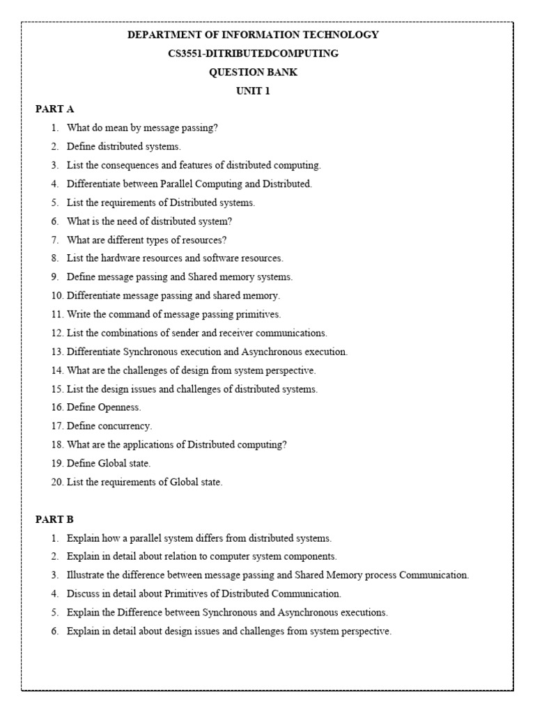 DC QP | PDF | Distributed Computing | Message Passing DC QP | PDF | Distributed Computing | Message Passing