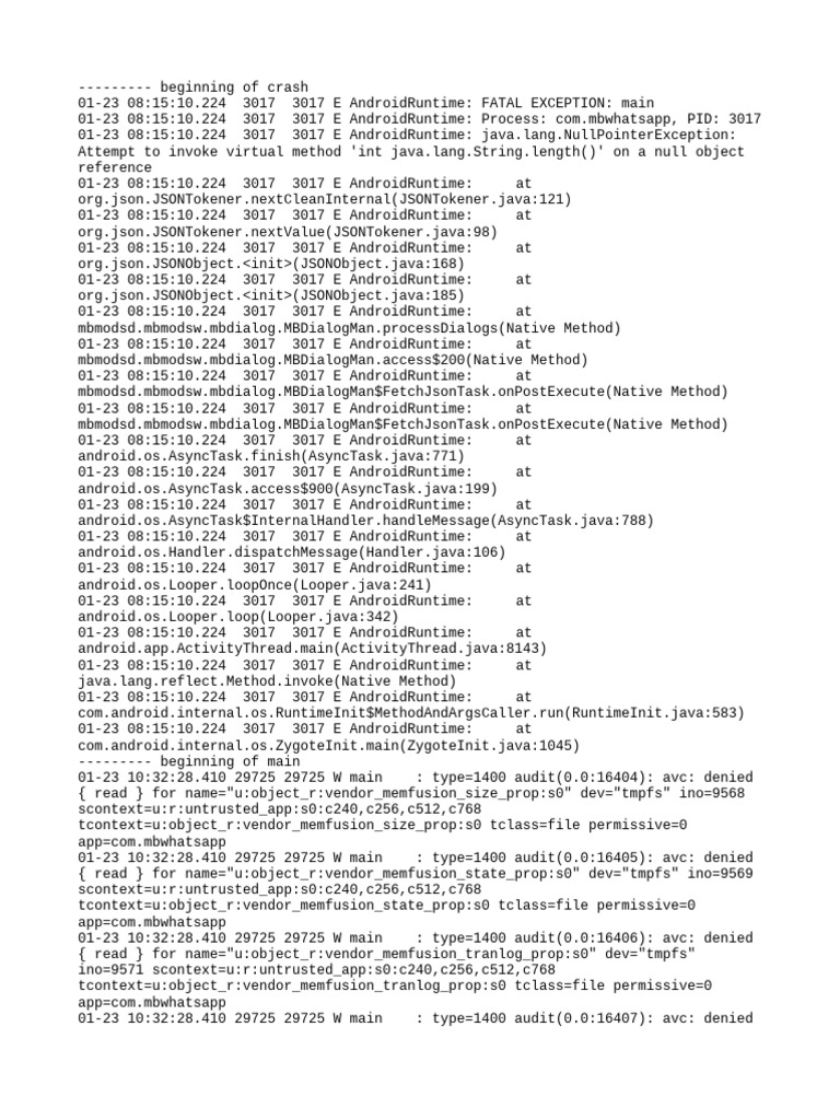 Logcat | PDF | Java (Programming Language) | Systems Engineering