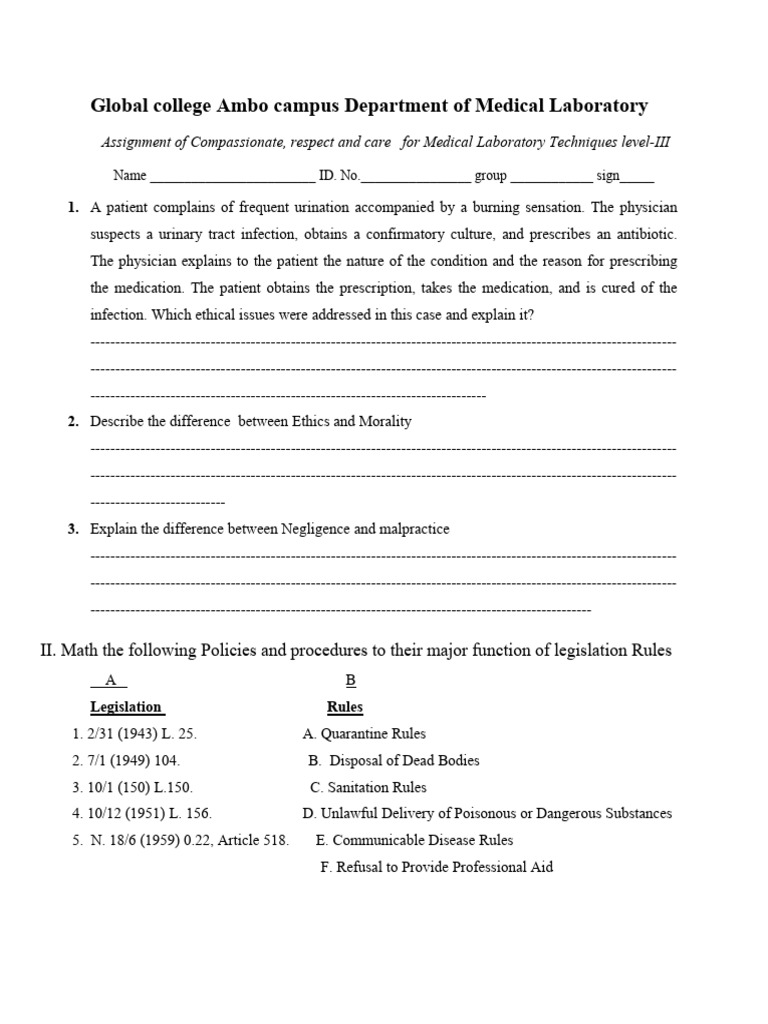 Assigment of CRC | PDF | Infection | Medical Prescription