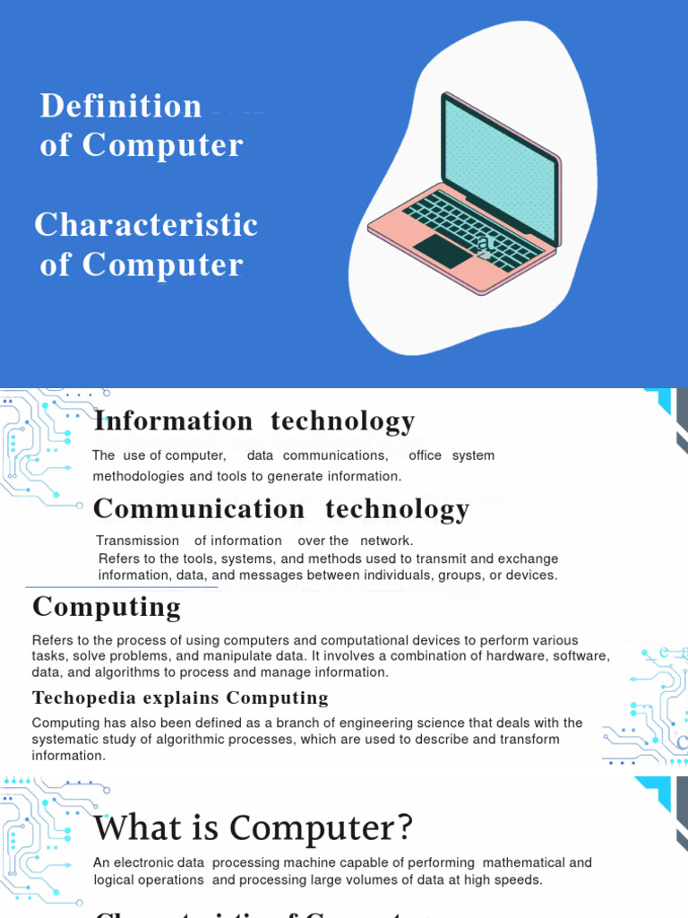 Intro To Computer | PDF | Microcomputers | Operating System Intro To Computer | PDF | Microcomputers | Operating System
