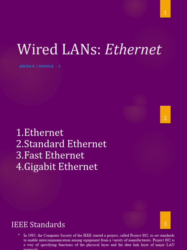 Module 2 Medium Access Part 2 Pdf Ethernet Network Switch