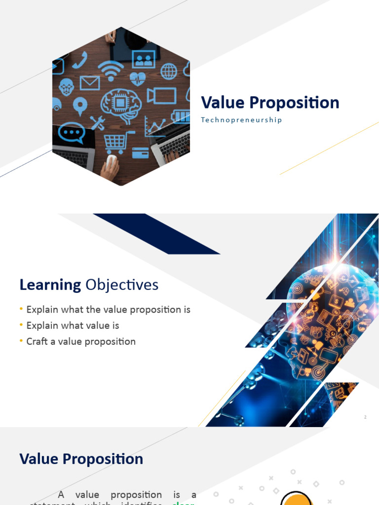 Value Proposition | PDF | Financial Economics | Human Communication