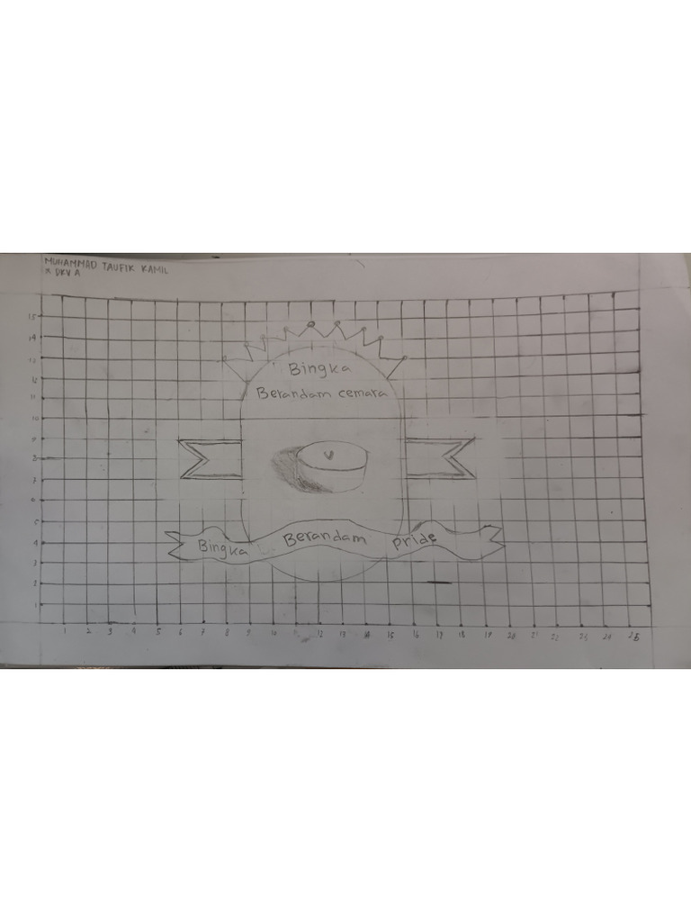 Sketsa Logo X DKV A (Muhammad Taufik Kamil) | PDF