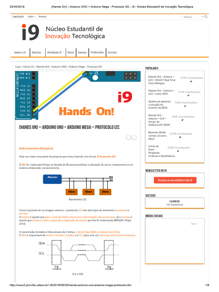 _Hands_On____Arduino_UNO___Arduino_Mega___Protocolo_I2C___i9___N_cleo_Estudantil_de_Inova__o ...