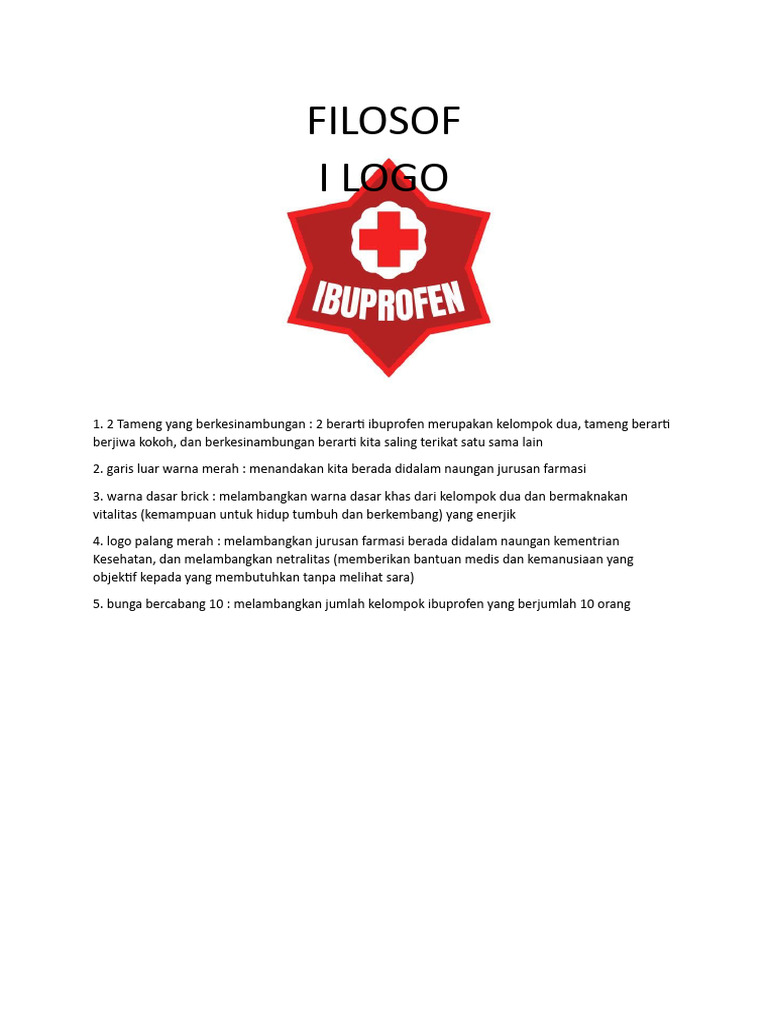 Filosofi Logo Ibuprofen | PDF