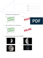 Lesson Plan - Grade 1 Earth 1 | PDF | Lesson Plan | Learning