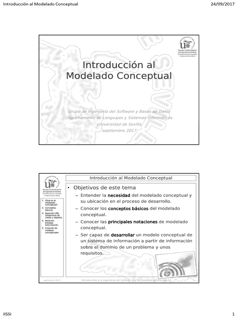 IISSI-ESP-1C-05 - Introducción al Modelado Conceptual | PDF | Lenguaje de modelado unificado ...