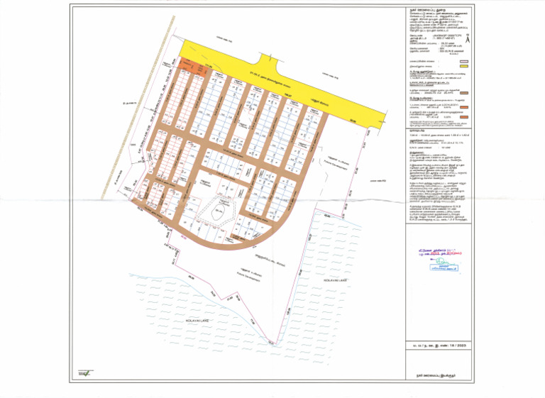 8. DTCP Approved layout with Pulipakkam Panchayat approval | PDF