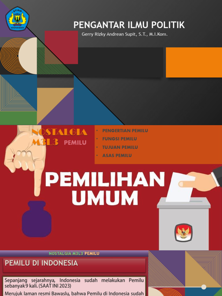 Slide m3l4 Lembaga Eksekutif | PDF