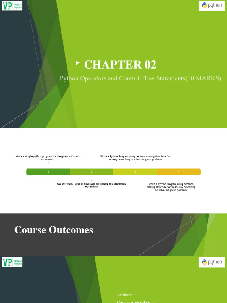 CHAPTER 02 Python | Download Free PDF | Control Flow | Computing