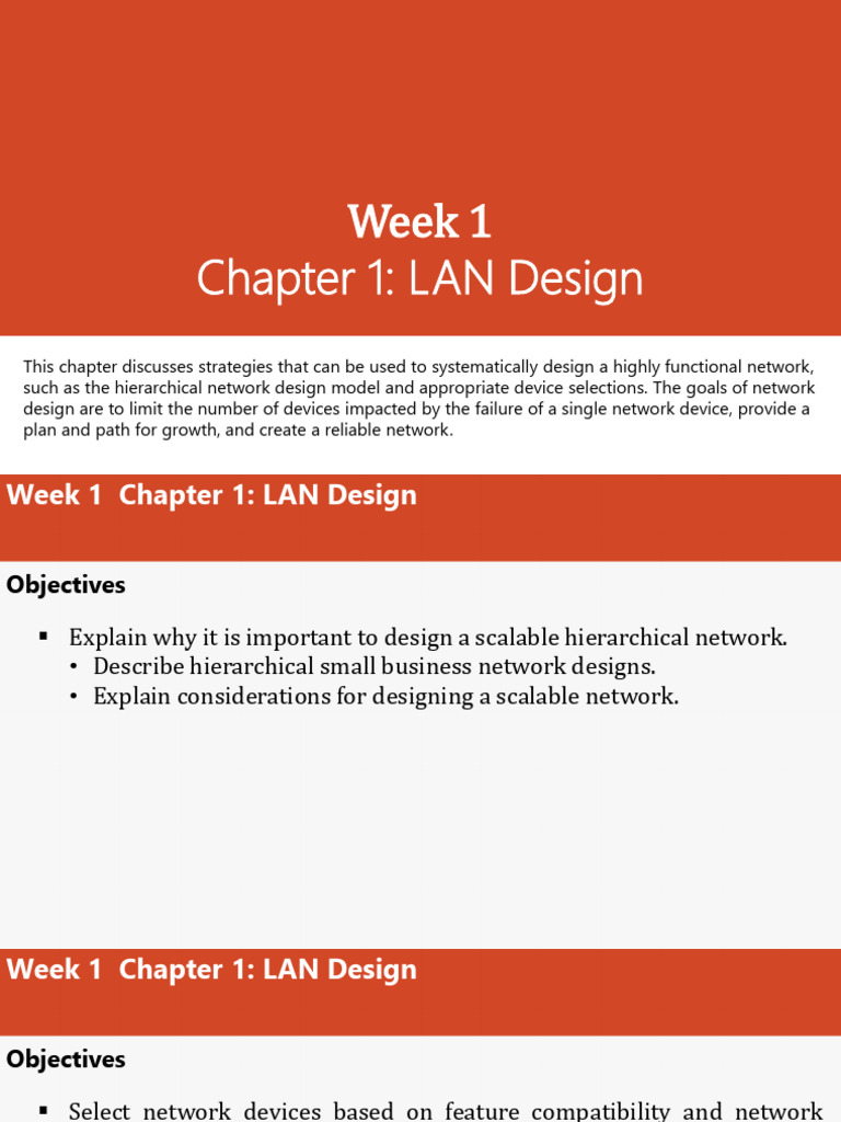 LAN Design Strategies for Scalability | PDF | Network Switch | Computer ...