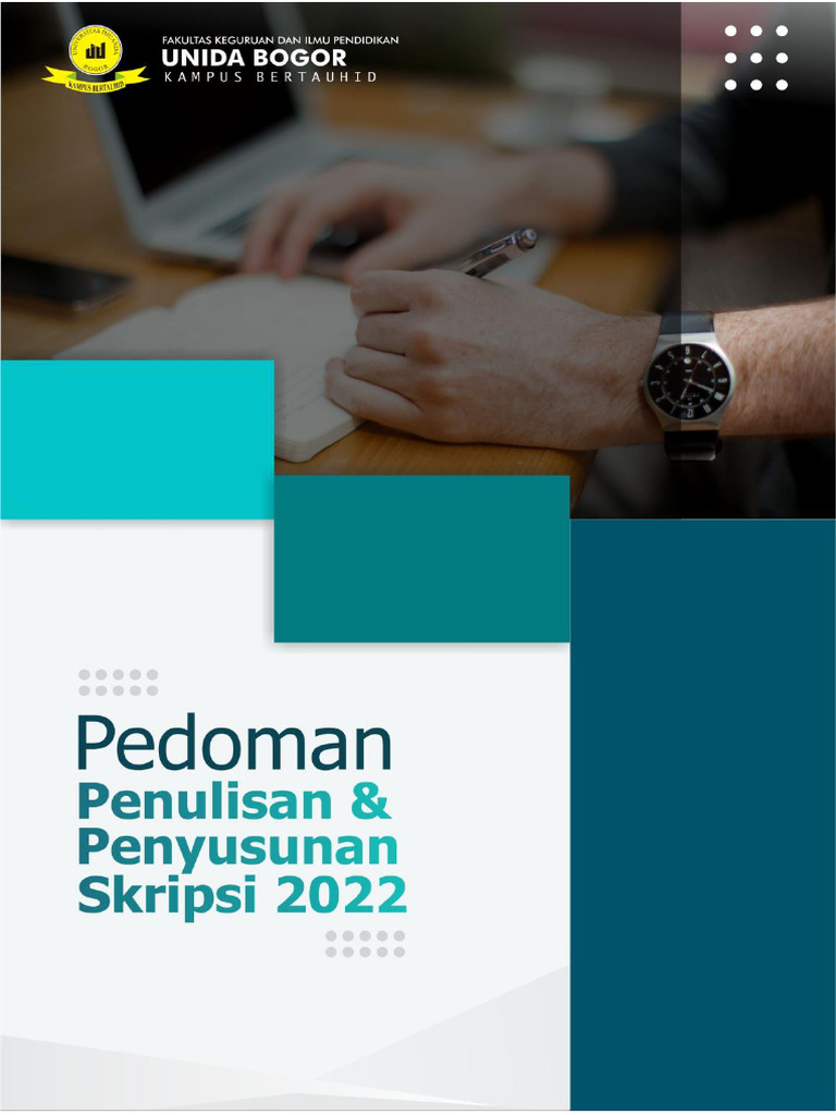 Buku Pedoman Penulisan Dan Penyusunan Skripsi 2021-2022 | PDF