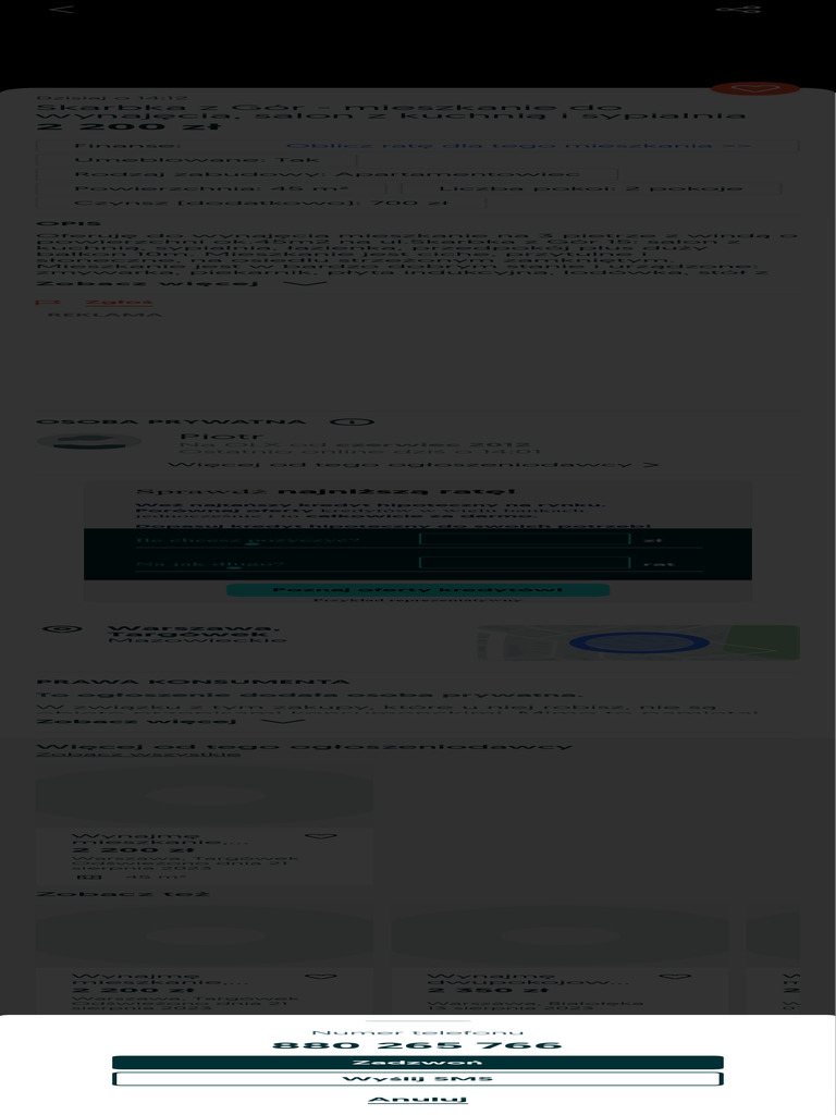 Skarbka Z Gór - Mieszkanie Do Wynajęcia, Salon Z Kuchnią I Sypialnia Warszawa Targówek - OLX ...