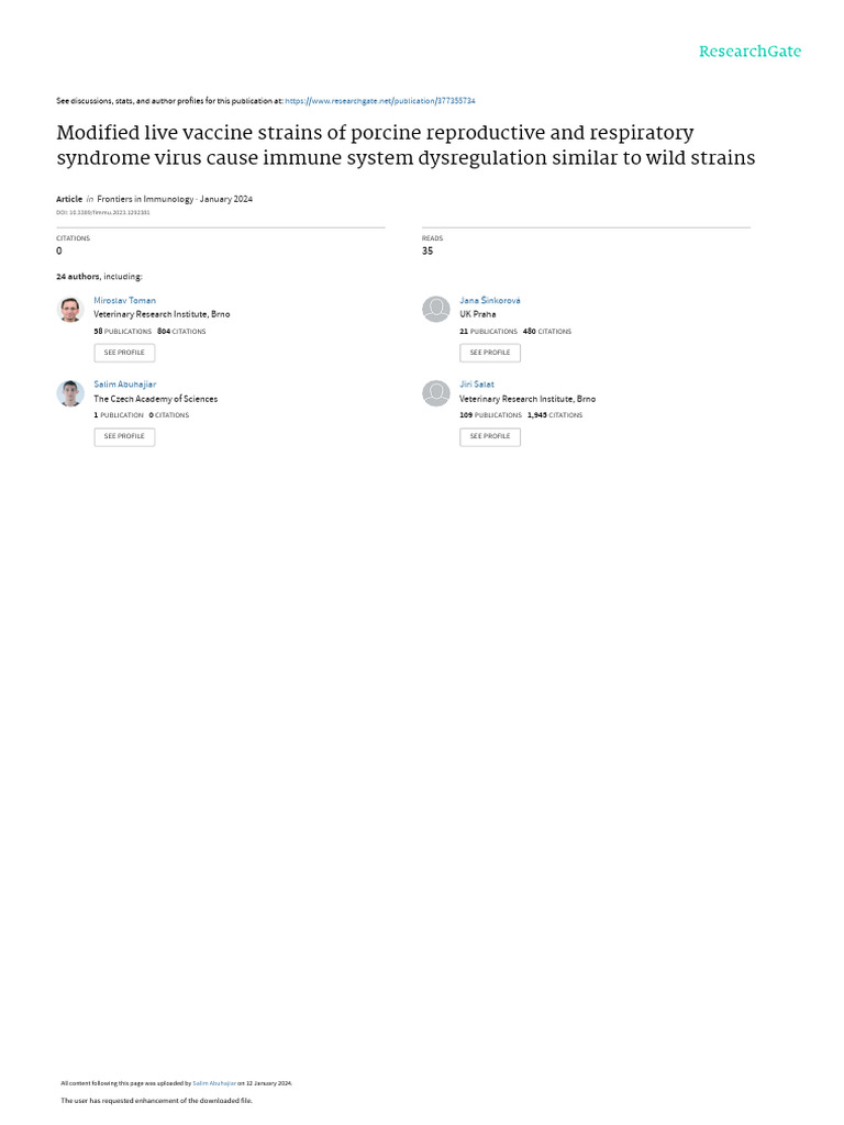 Fimmu 14 1292381 | PDF | T Cell | Thymus