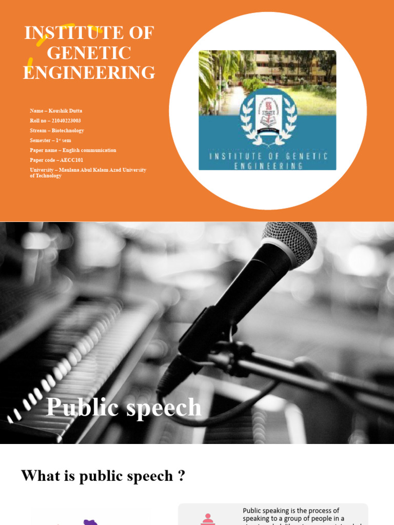 Koushik Dutta - 21040223003 | PDF | Public Speaking | Thought