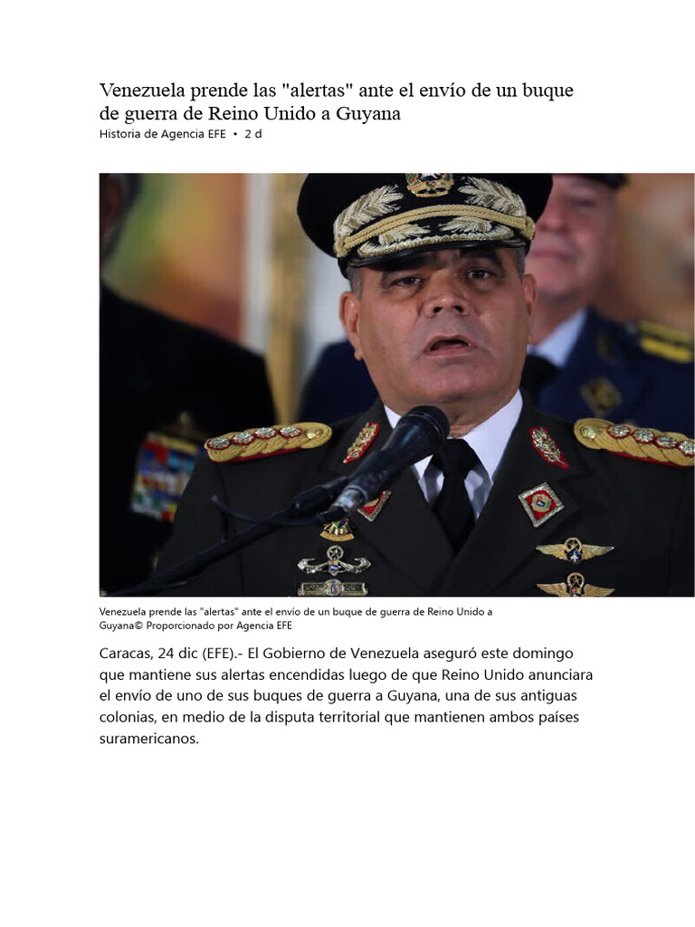 El Esequibo | PDF | Venezuela | Guayana