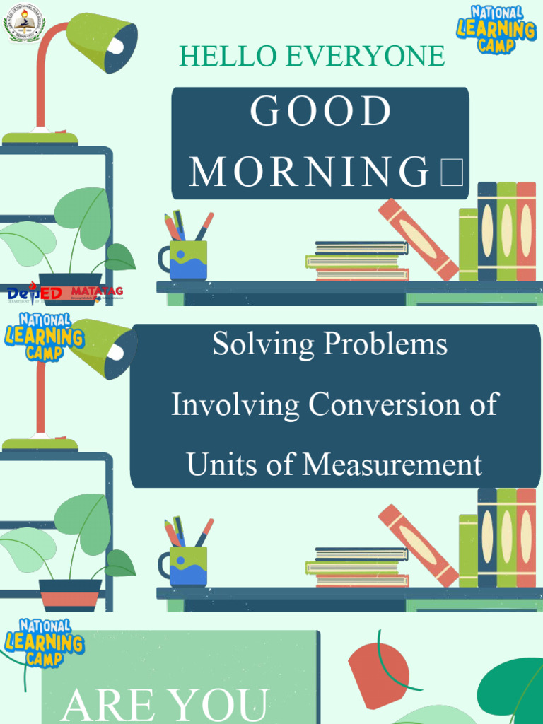 Week 1 - Lesson 4 - Solving Problems Involving Conversion of Units of Measurement | PDF | Wheat ...