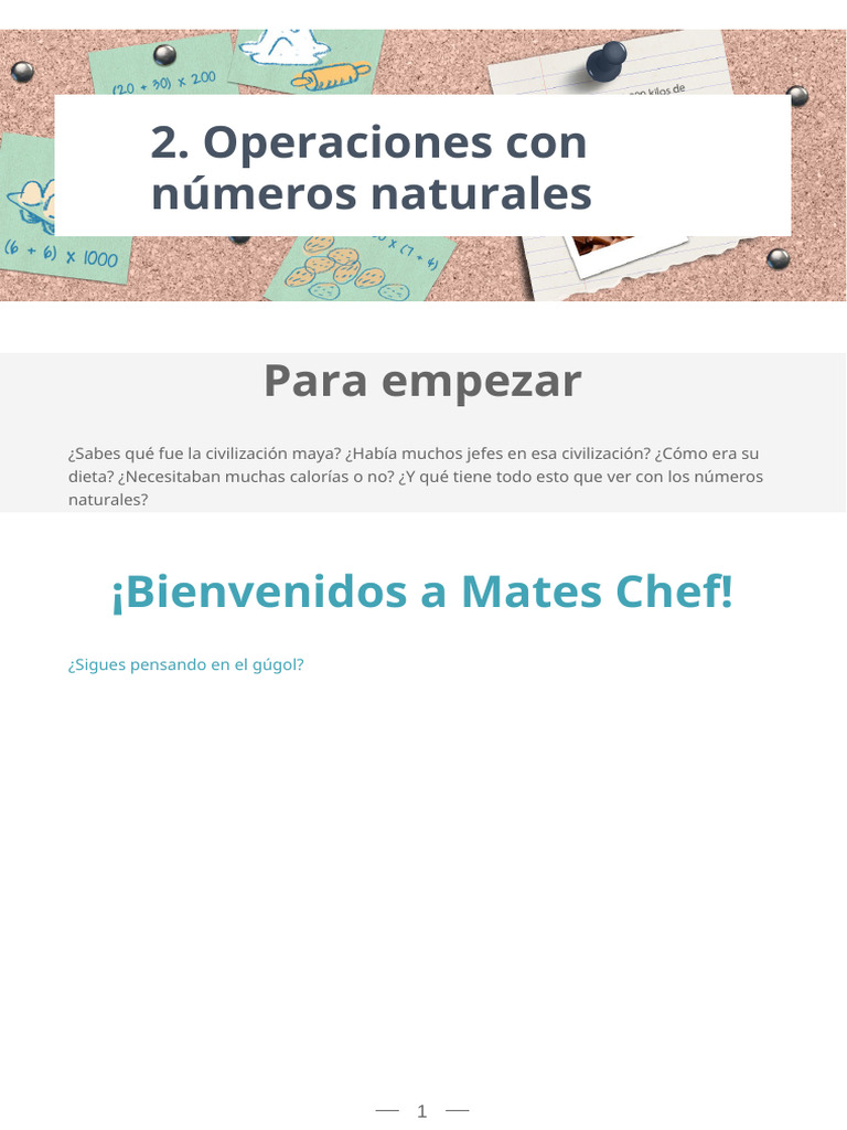 Mate Tema 2 PDB | PDF | División (Matemáticas) | Sustracción