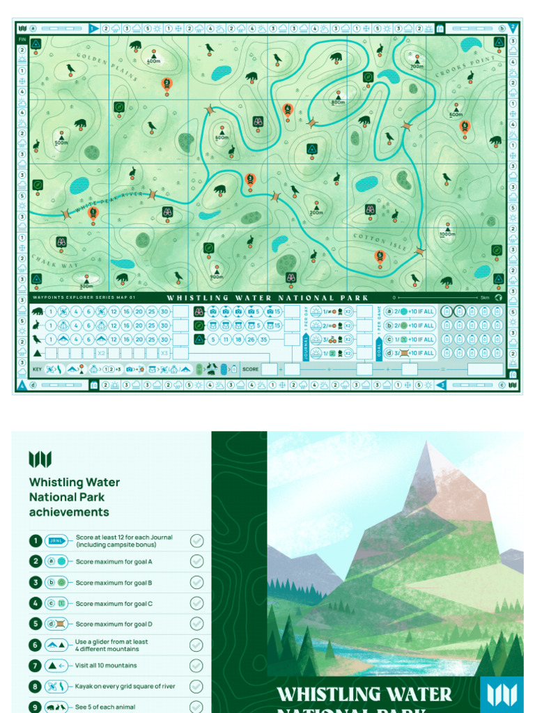 Waypoints Map1 Letter | PDF
