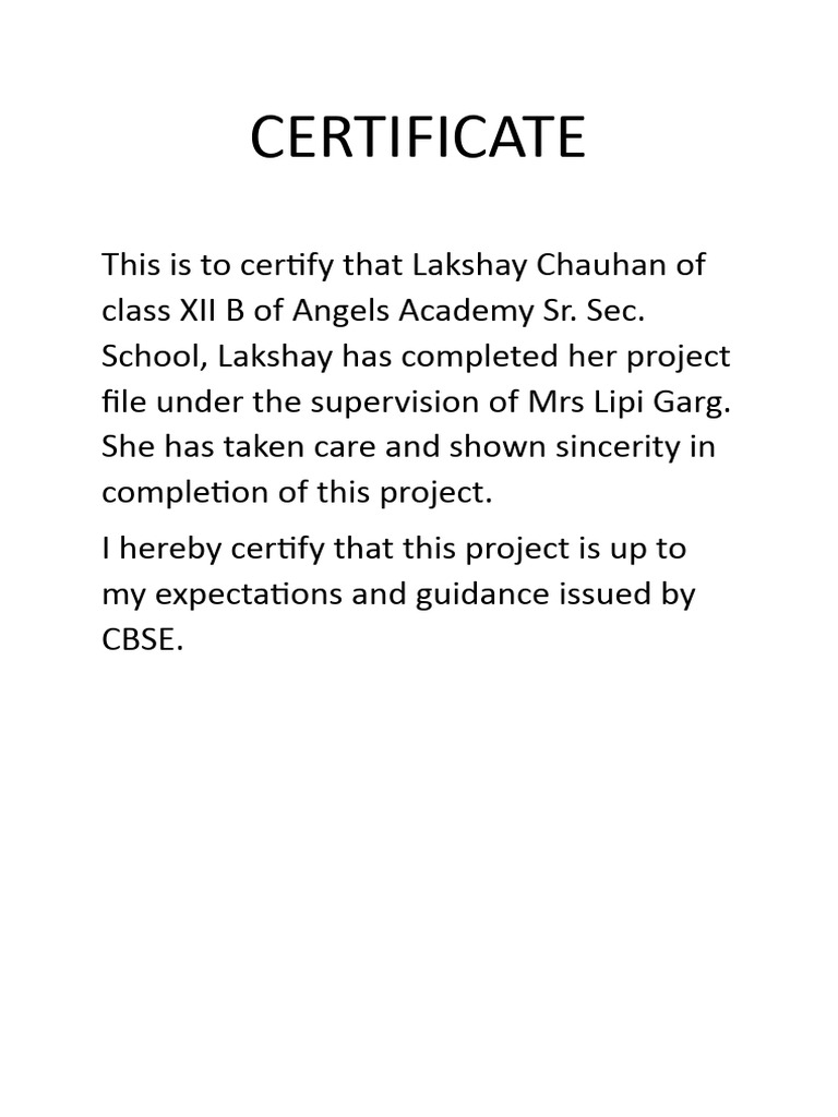 Cs Project File | PDF | Databases | Software