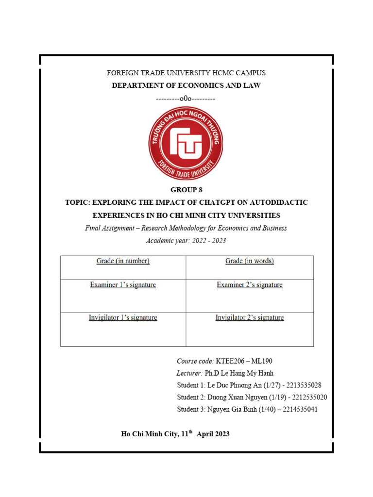 Group 8 - Final Submission - ML190 | PDF